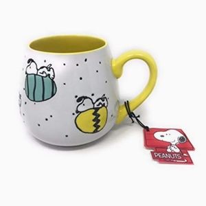 Peanuts | Dining | Peanuts Snoopy Yellow And White Ceramic Easter Egg ...